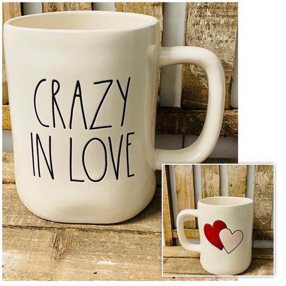 Rae Dunn | Accessories | Rae Dunn Crazy In Love Double Side Mug | Poshmark